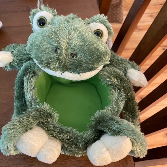 Other | Fuzzy Frog Easter Basket | Poshmark